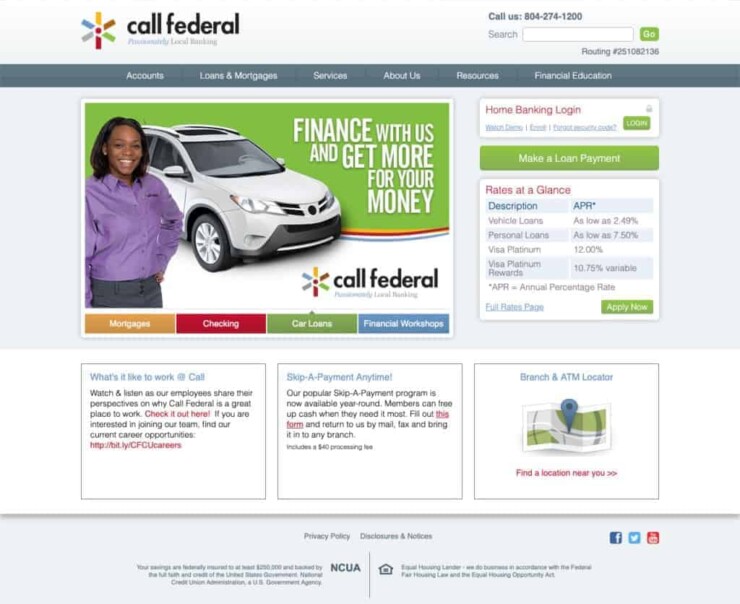 Accessiblility for a Credit Union - COLAB