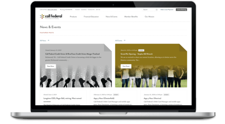 Accessiblility for a Credit Union - COLAB