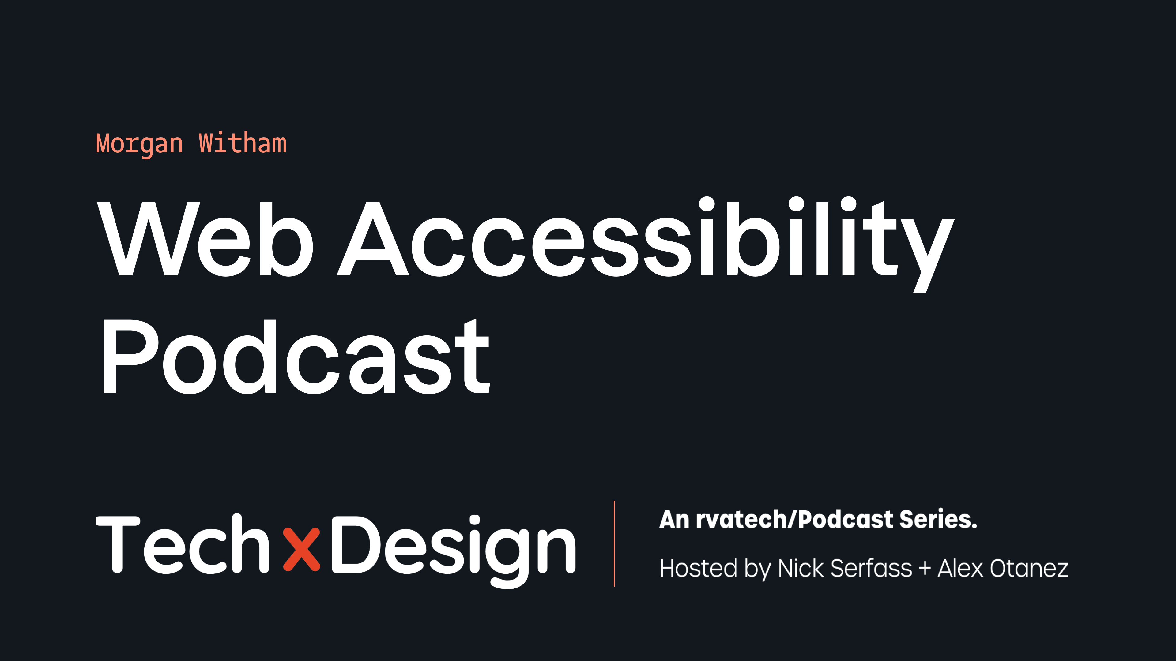 Morgan Witham Featured on rvatech TechxDesign on the Topic of Web ...